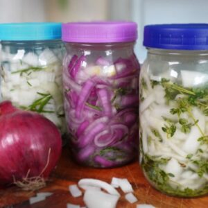 Fermented Onions Recipe with Fresh Herbs: Simple & Delicious - Clean ...